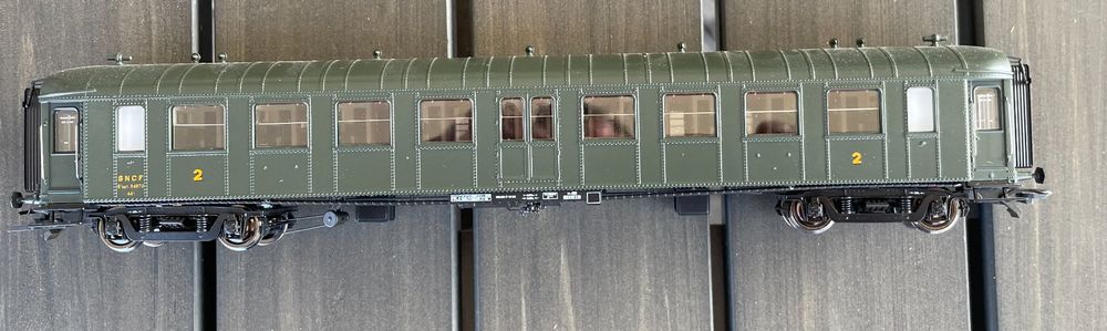 Ree Modeles Sncf Personenwagen Ocem Ra B9 2 Klasse H0 Dc Kaufen