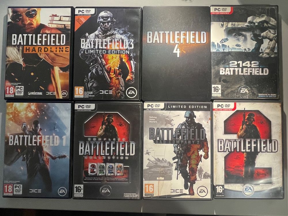 Battlefield Collection 1-4 + Limited Editions (Gebraucht) in Obernau ...