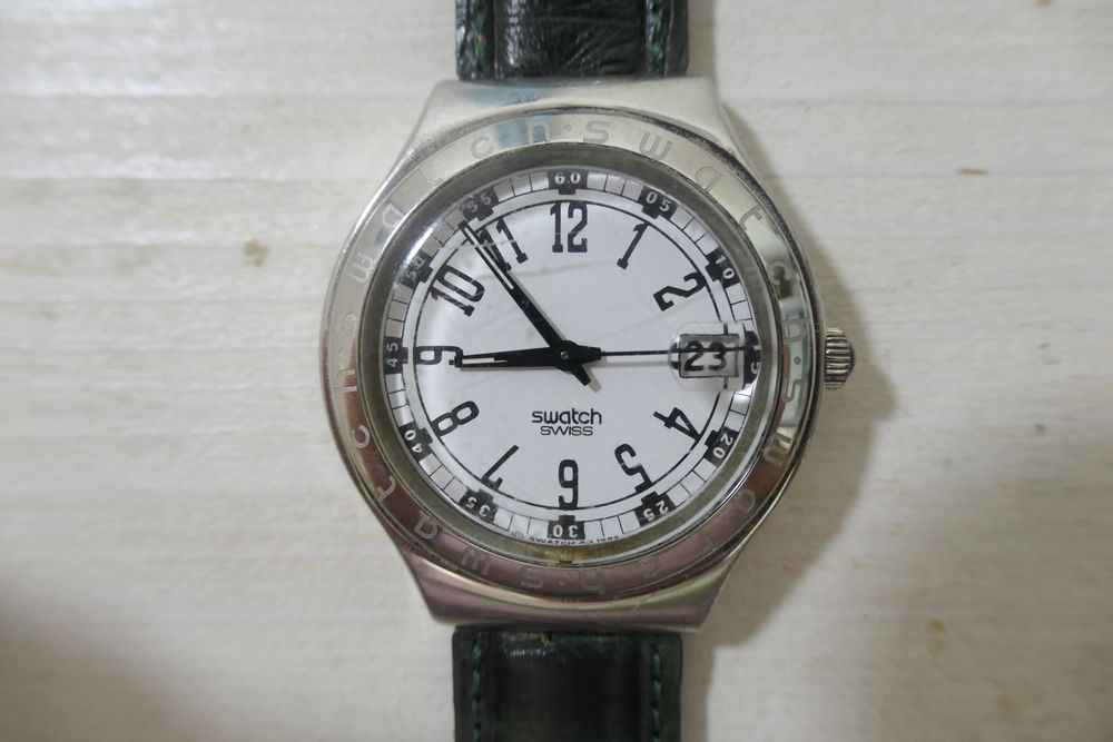 Swatch Irony "SLATE" YGS406, neue Batterie (Gebraucht) in Thun für CHF 18 – mit Lieferung auf ...