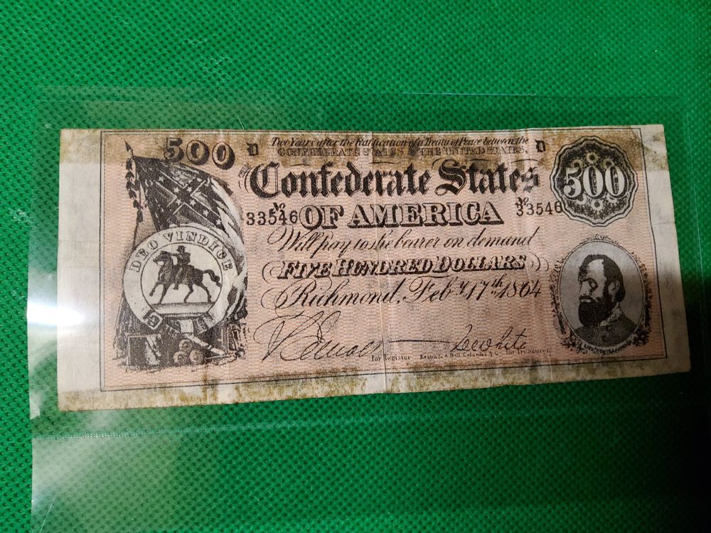 Banknote USA 1864 (Gebraucht) in Herisau für CHF 16.8 – mit Lieferung ...