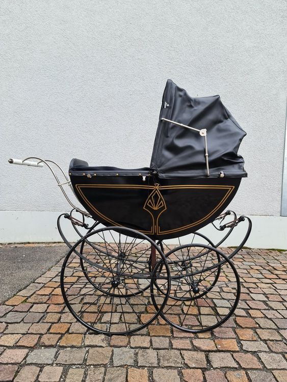Antiker Kinderwagen anno 1916 von «WISA GLORIA» | Acheter sur Ricardo