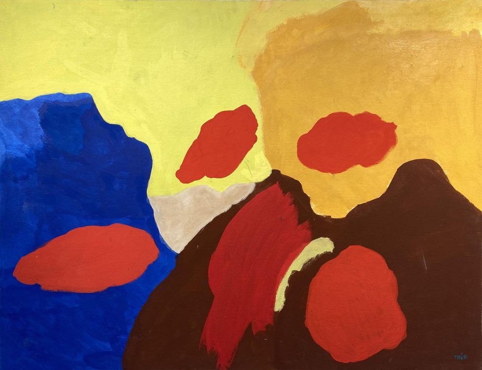 Charles Trüb (1925 - 2020) grosses Oelbild, signiert (Gebraucht) in ...