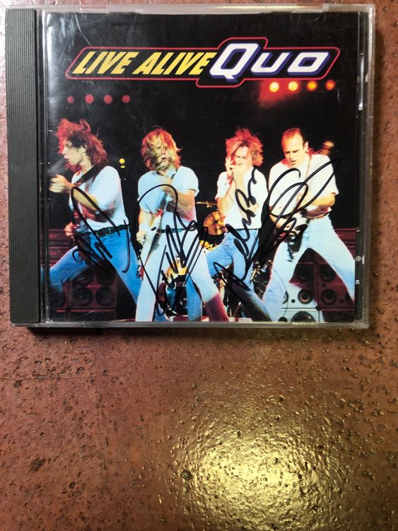 Signierte CD von Status Quo | Kaufen auf Ricardo