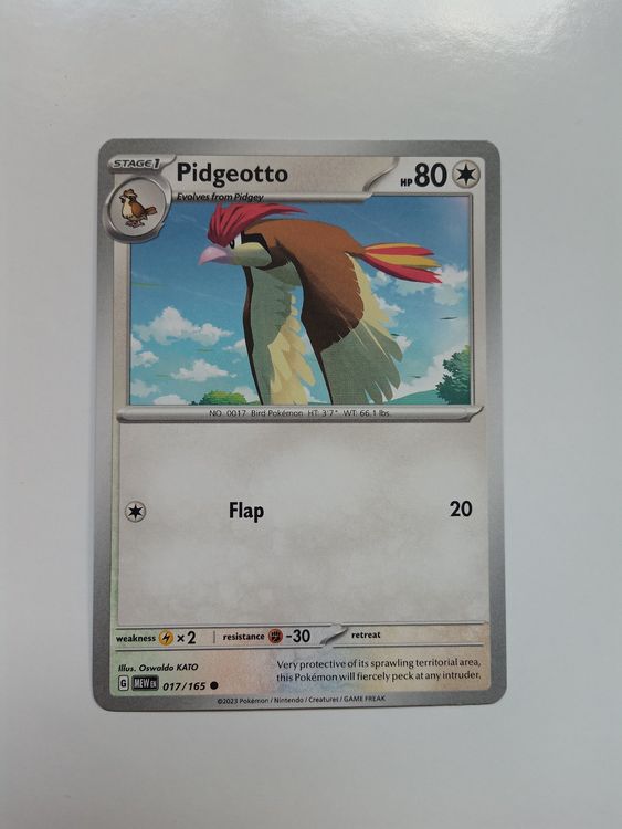 Pidgeotto Tauboga - Pokemon 151 Mew (Gebraucht) in für CHF 0.5 – mit ...