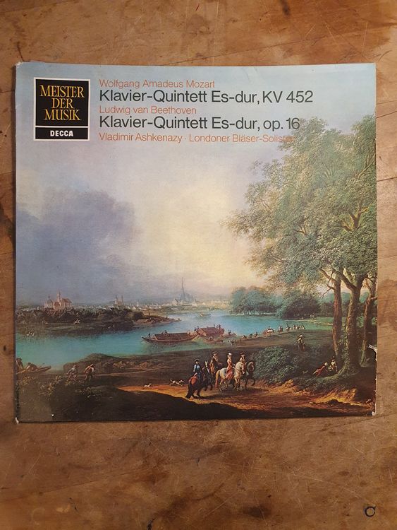 LP - Mozart / Beethoven Klavierkonzert Eb Dur (Gebraucht) in Zürich für ...