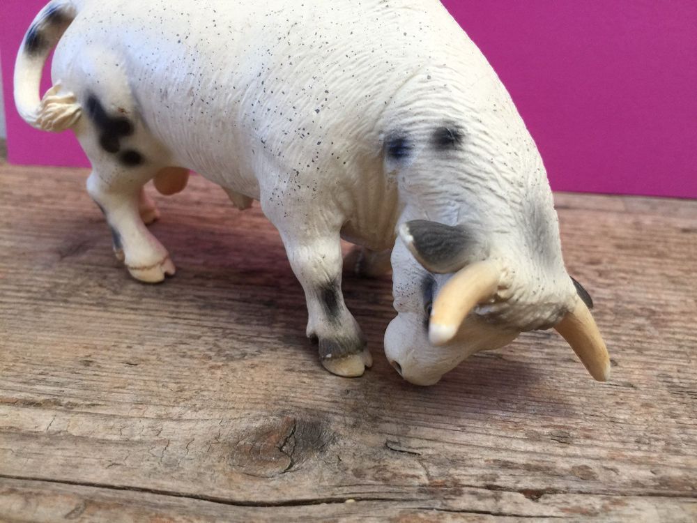Schleich 13613 Rodeobulle Bulle Charolais | Kaufen auf Ricardo