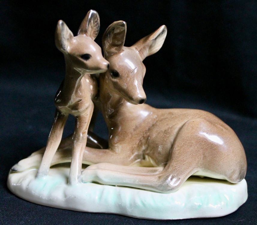 Rehmutter mit Bambi / Porzellan (Gebraucht) in Kirchlindach für CHF 15 – mit Lieferung auf ...