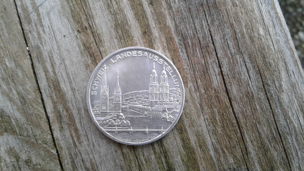 Zürich 1939 Landi Medaille Jeton Münze / Räumung Flohmarkt (Gebraucht) in Küssnacht am Rigi für ...
