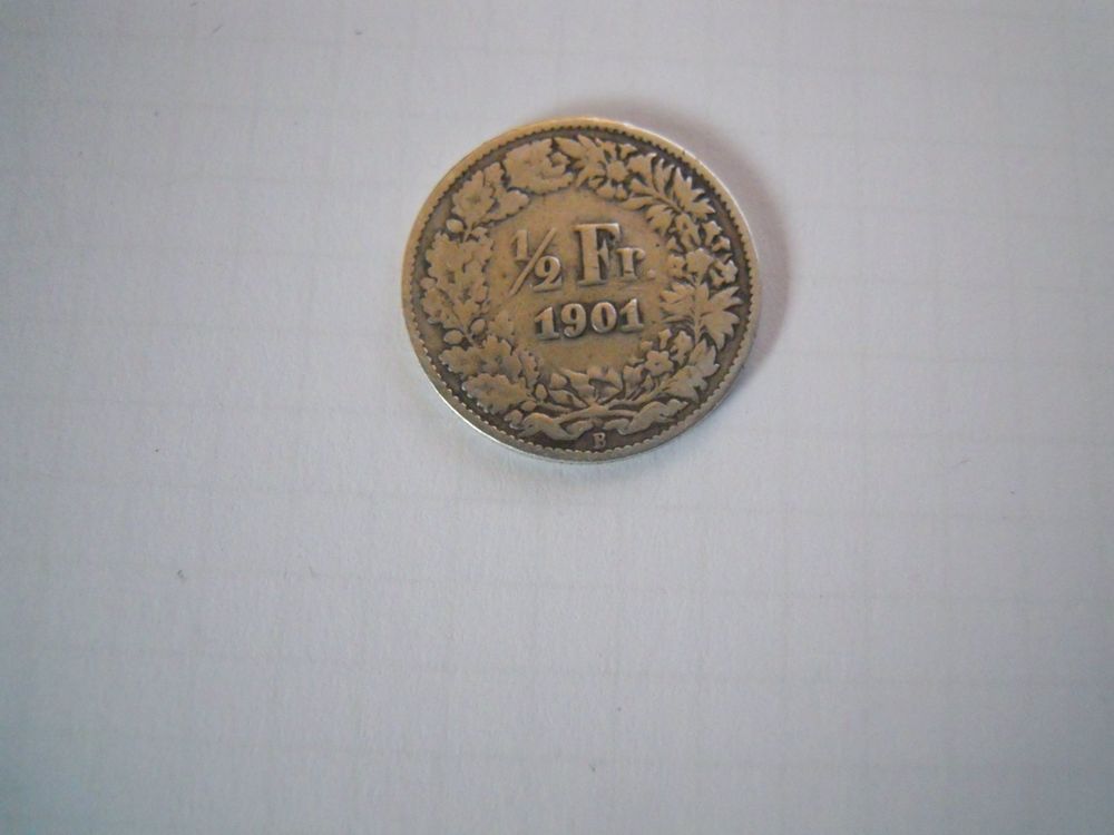 50 Rp. 1901 (Gebraucht) in Kriegstetten für CHF 9.6 – mit Lieferung auf Ricardo kaufen