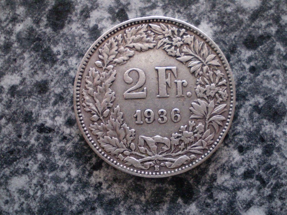 2 Fr.1936 !!! Rar !!! ab 1.- !!! (Gebraucht) in Dierikon für CHF 8 – mit Lieferung auf Ricardo ...