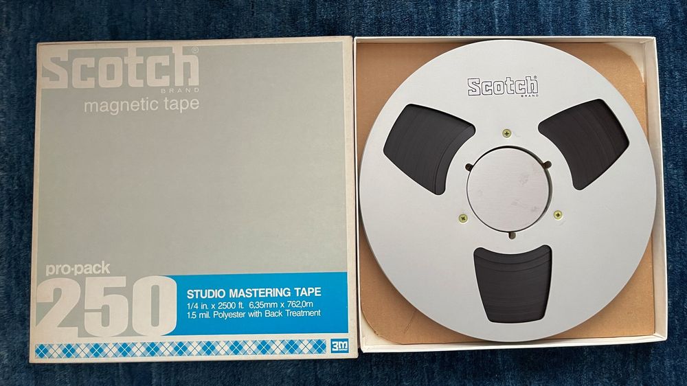 6 Alu-Tonbandspulen 3M Scotch 250 Studio Mastering Tape (Gebraucht) in Kallnach für CHF 240 ...