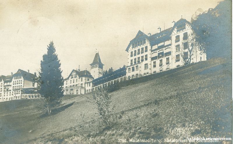 Walenstadtberg Sanatorium Fotokarte 1919 (Gebraucht) in Emmenbrücke für CHF 2 – mit Lieferung ...