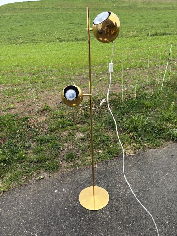 Schone Stehlampe Kugel Retro Bild