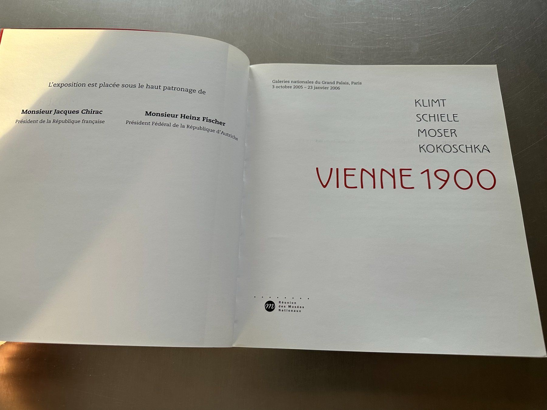 VIENNE 1900 - KLIMT - SCHIELE - MOSER - KOKOSCHKA - LIVRE (Gebraucht ...