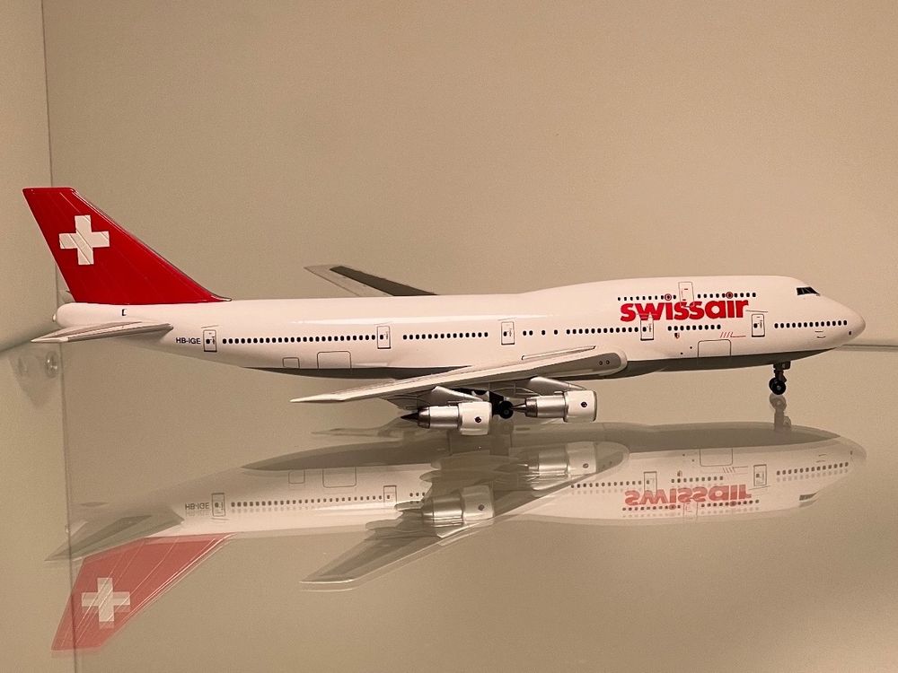 Swissair Boeing 747-300 (HB-IGE) 1:400 (Gebraucht) in für CHF 64 – mit ...