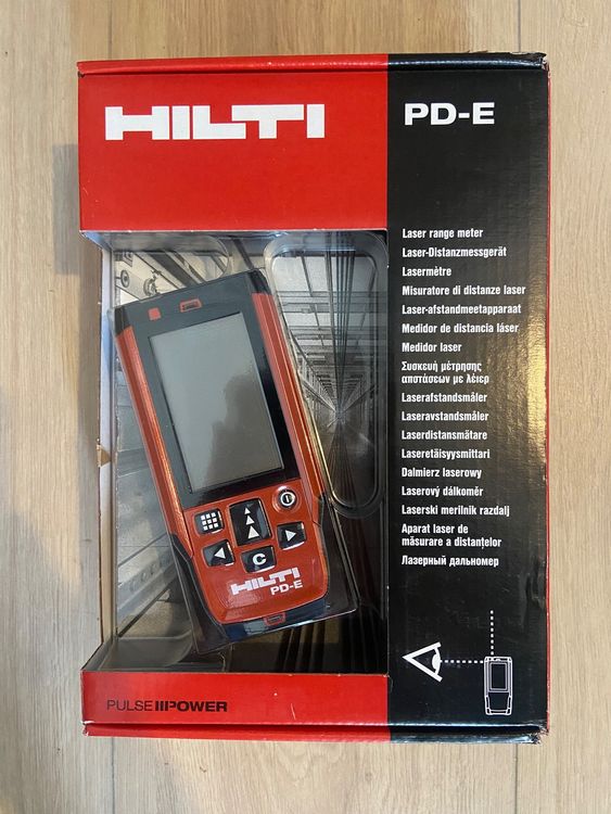 Lasermètre/Lasermessgerät Hilti PD E neuf | Kaufen auf Ricardo