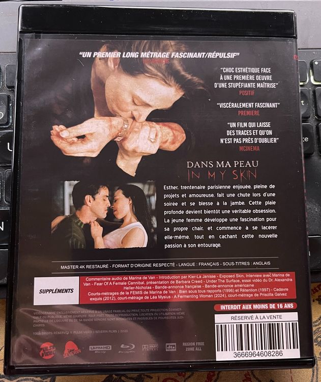 Dans ma peau (2002) - 4K Ultra HD + Blu-ray (D'occasion) à Semsales pour CHF 70 – avec livraison ...
