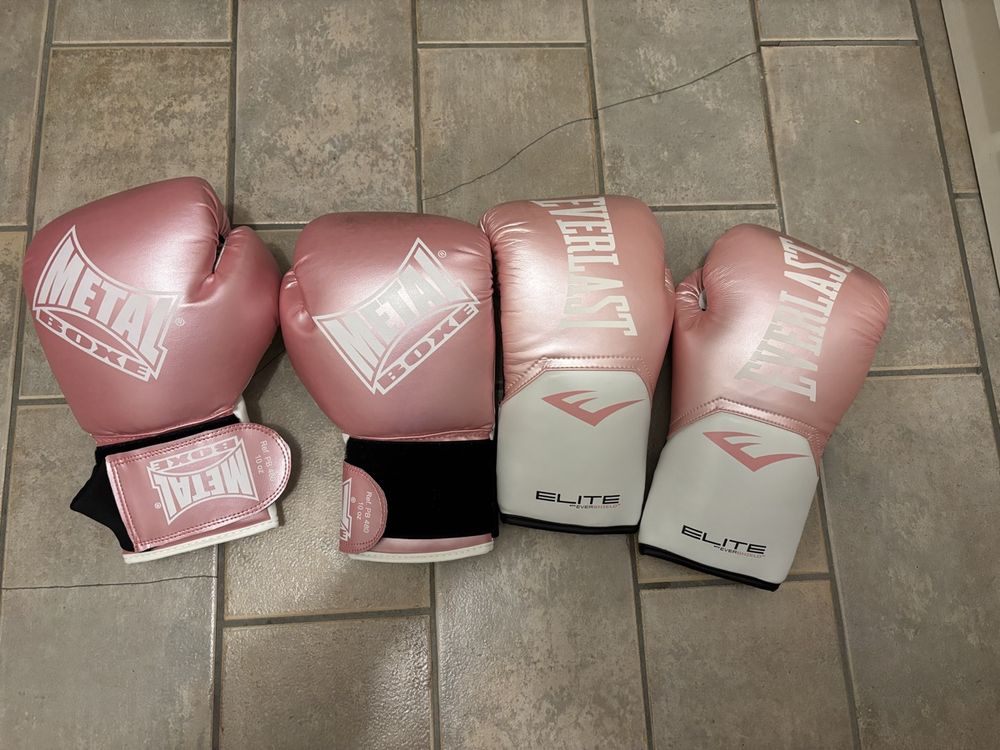 Boxing Gloves: Metal Boxe & Everlast, Pink, Ladies 🥊 (Neu (gemäss ...