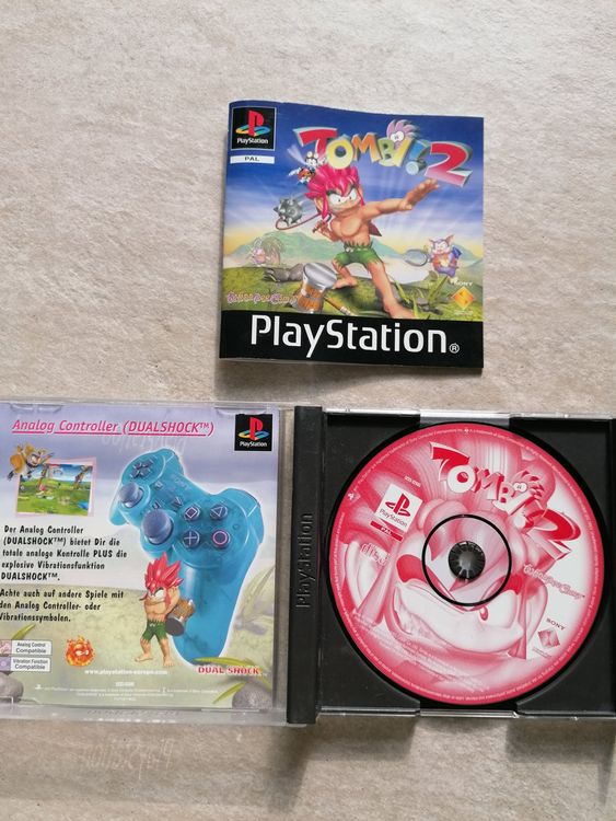 PS1 Spiel Tombi 2 / Tomba 2 (PAL) Deutsch *rar* (Gebraucht) in Zürich für CHF 150 – mit ...