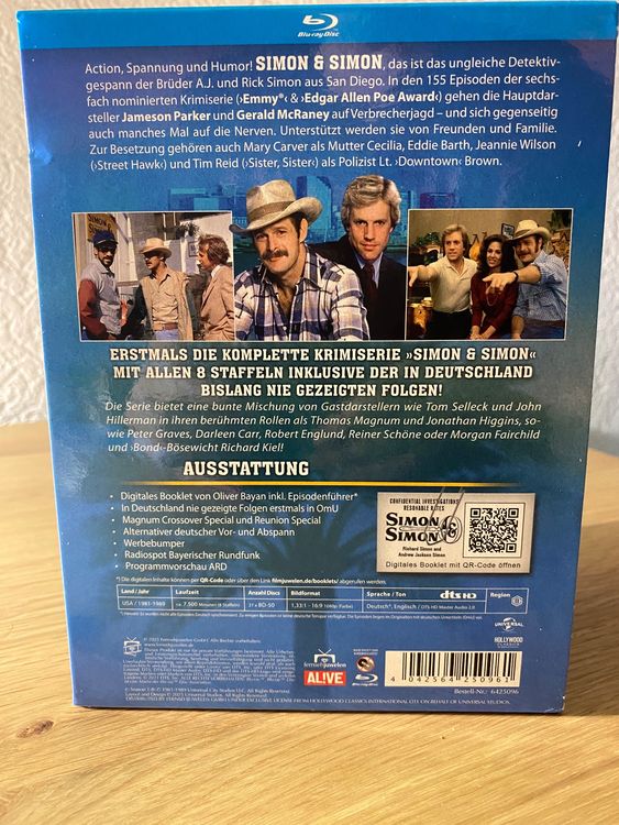 Simon & Simon - Komplettbox - Alle 8 Staffeln - Blu-ray Top! (Gebraucht ...