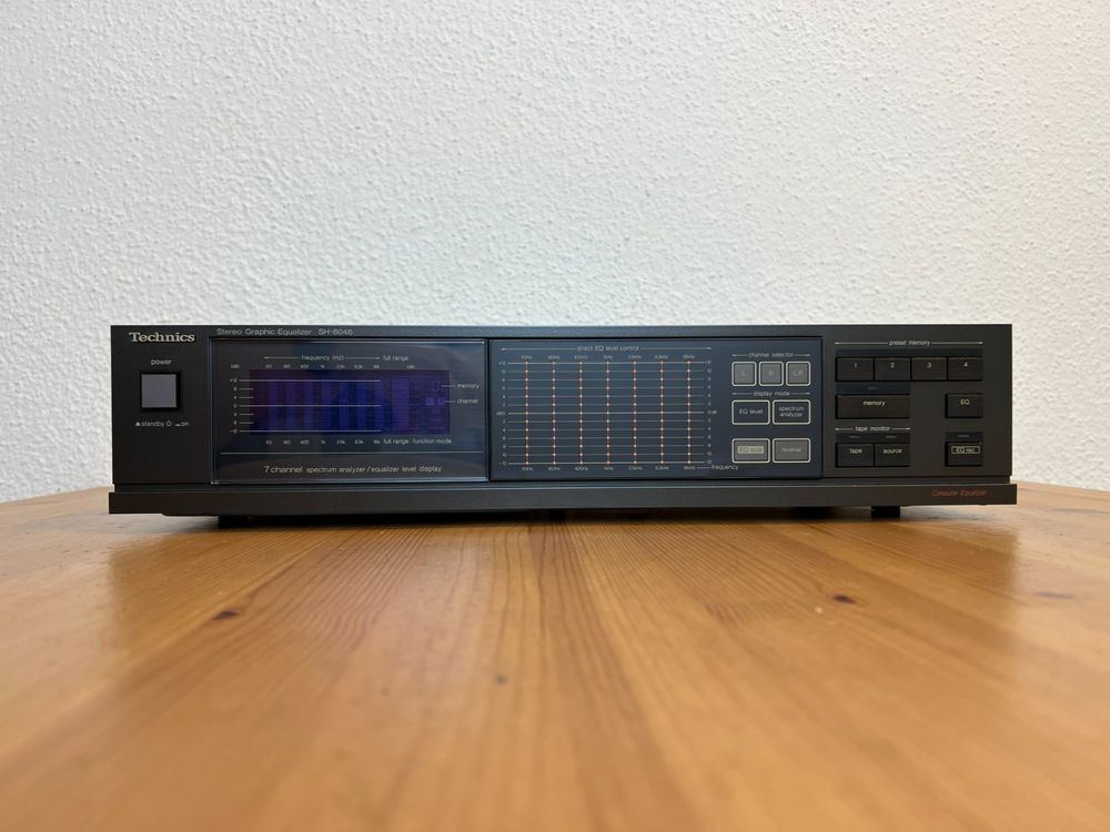 Technics SH-8046 Equalizer mit Spectrum Analyzer! (Gebraucht) in ...