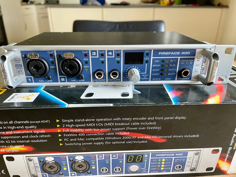 RME Fireface 400 Firewire Interface (Gebraucht) in Gipf-Oberfrick für ...