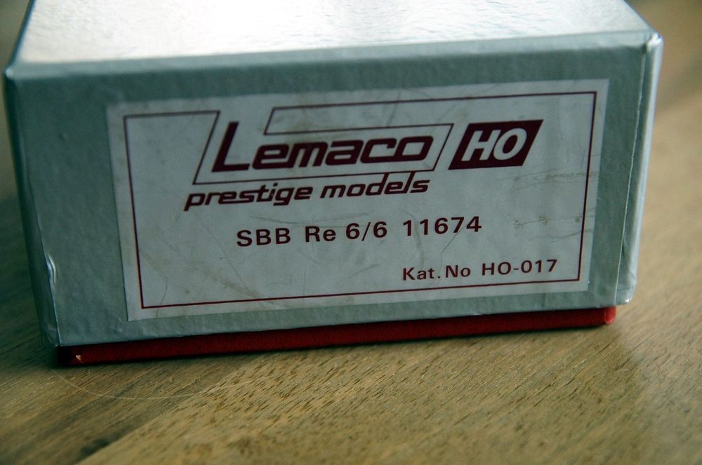 Lemaco HO-017 - SBB Re 6/6 Nr. 11674 (Gebraucht) in Schönenwerd für CHF 560 – mit Lieferung auf ...