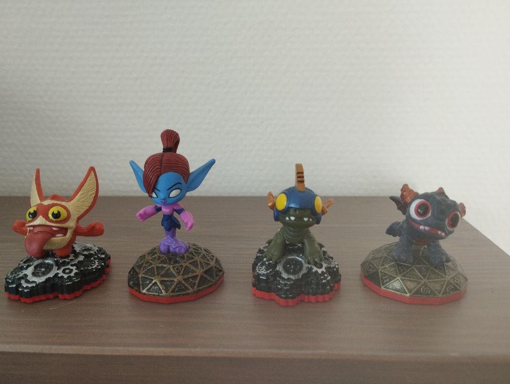 Skylanders Trigger Snappy, Mini Jini, Drobit, Spry | Kaufen auf Ricardo