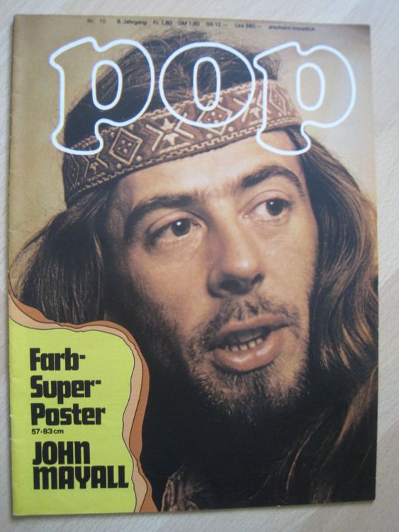POP Nr 10 1971 Mungo Jerry James Taylor && Topp Rarität (Gebraucht) in ...