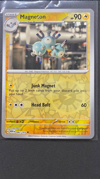 Magneton 82/165 - Reverse Holo (Mew 151) (Gebraucht) in Uster für CHF 1 ...