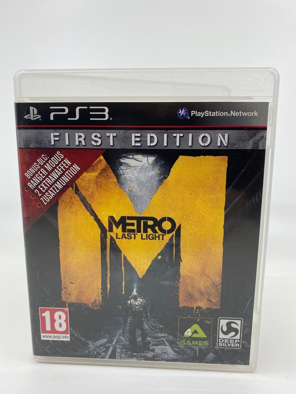 🎮🔵 'Metro Last Light' PS3 First Edition - Post-Apo (Neu (gemäss ...