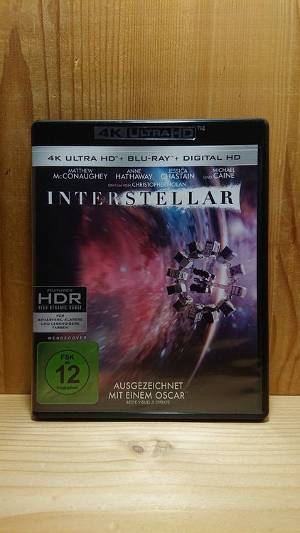 INTERSTELLAR 4K UHD Blu-Ray (Gebraucht) in Wilderswil für CHF 18.9 – mit Lieferung auf Ricardo ...