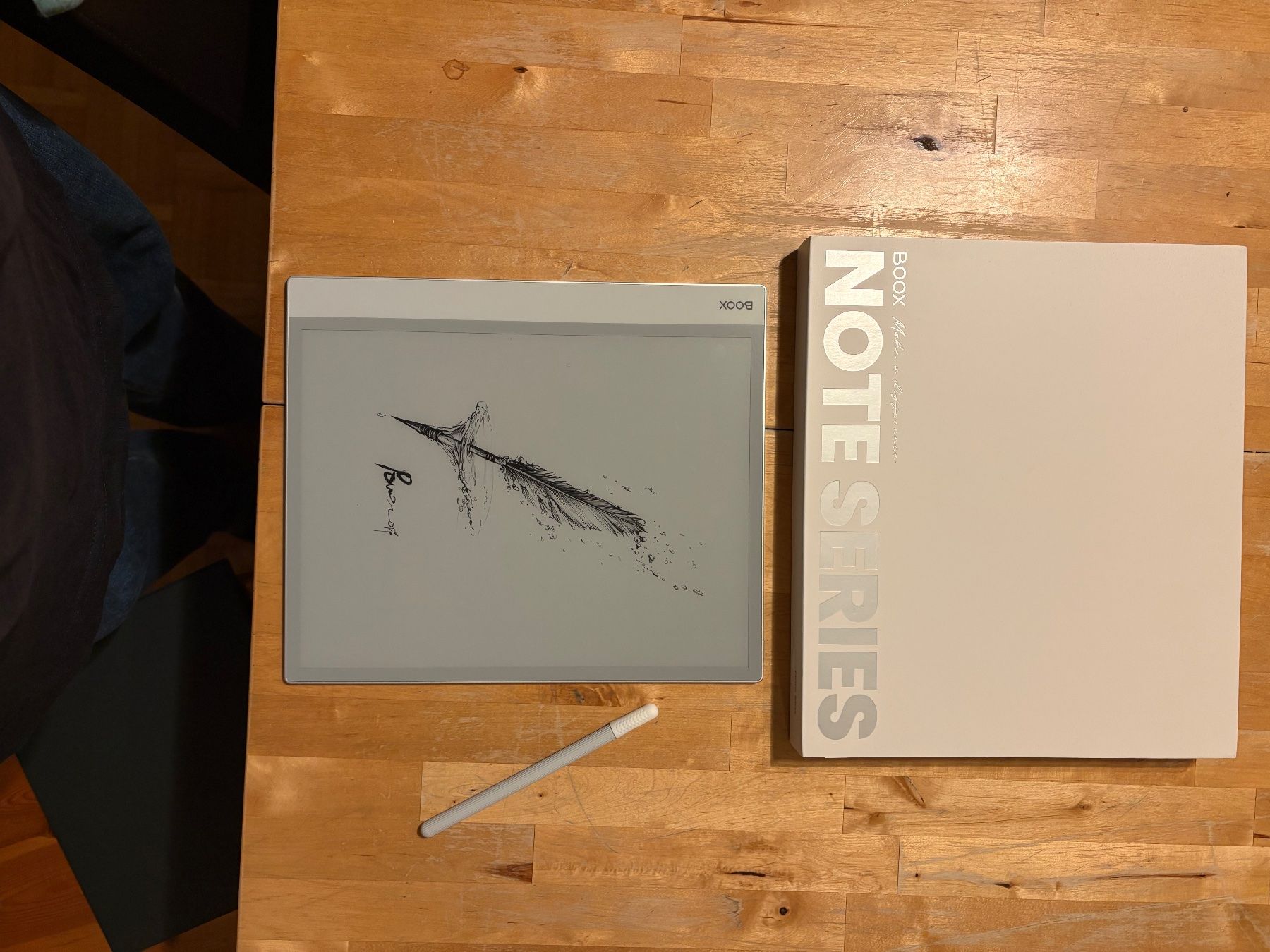 BOOX Note Max 13.3" E-Ink, Schwarz/Weiss 300 PPI, 128 GB (Gebraucht) in Uster für CHF 430 – mit ...