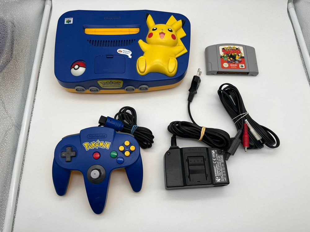 Nintendo 64 Pikachu Special Edition Snap N64 Pokemon (Gebraucht) in St ...