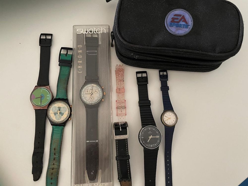Swatch lot plus M-watch (Gebraucht) in Geneve für CHF 13 – mit ...