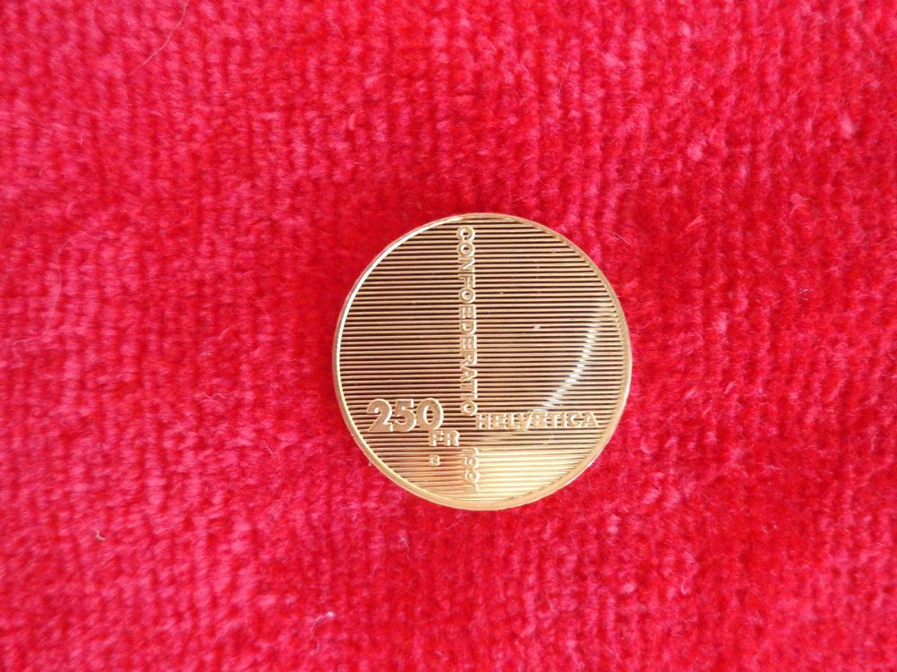 2x250 FRANKEN GOLDMÜNZE 700 JAHRE 1291 - 1991 / ERSTE AUSG. (Neu (gemäss Beschreibung)) in ...