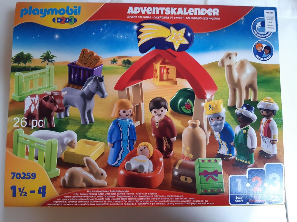 Adventskalender von Playmobil 1 2 3 ( 70259) | Kaufen auf Ricardo