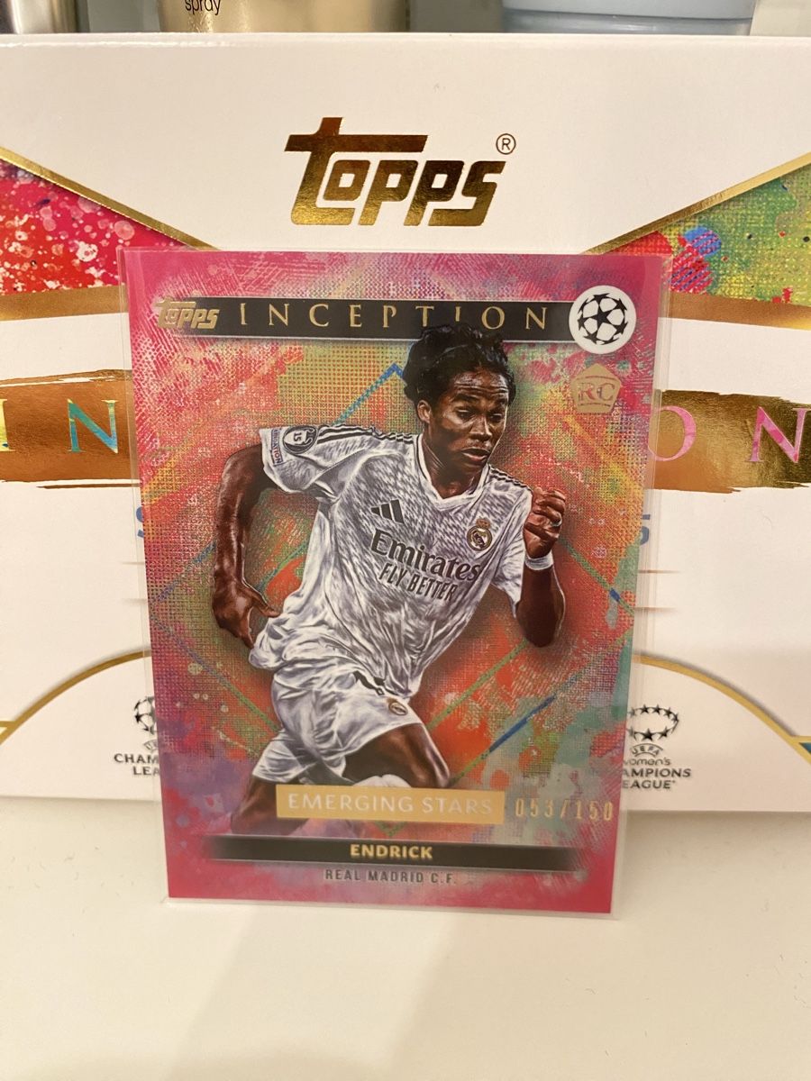 Topps Inception 24-25 Endrick /150 (Neu (gemäss Beschreibung)) in Kerns ...