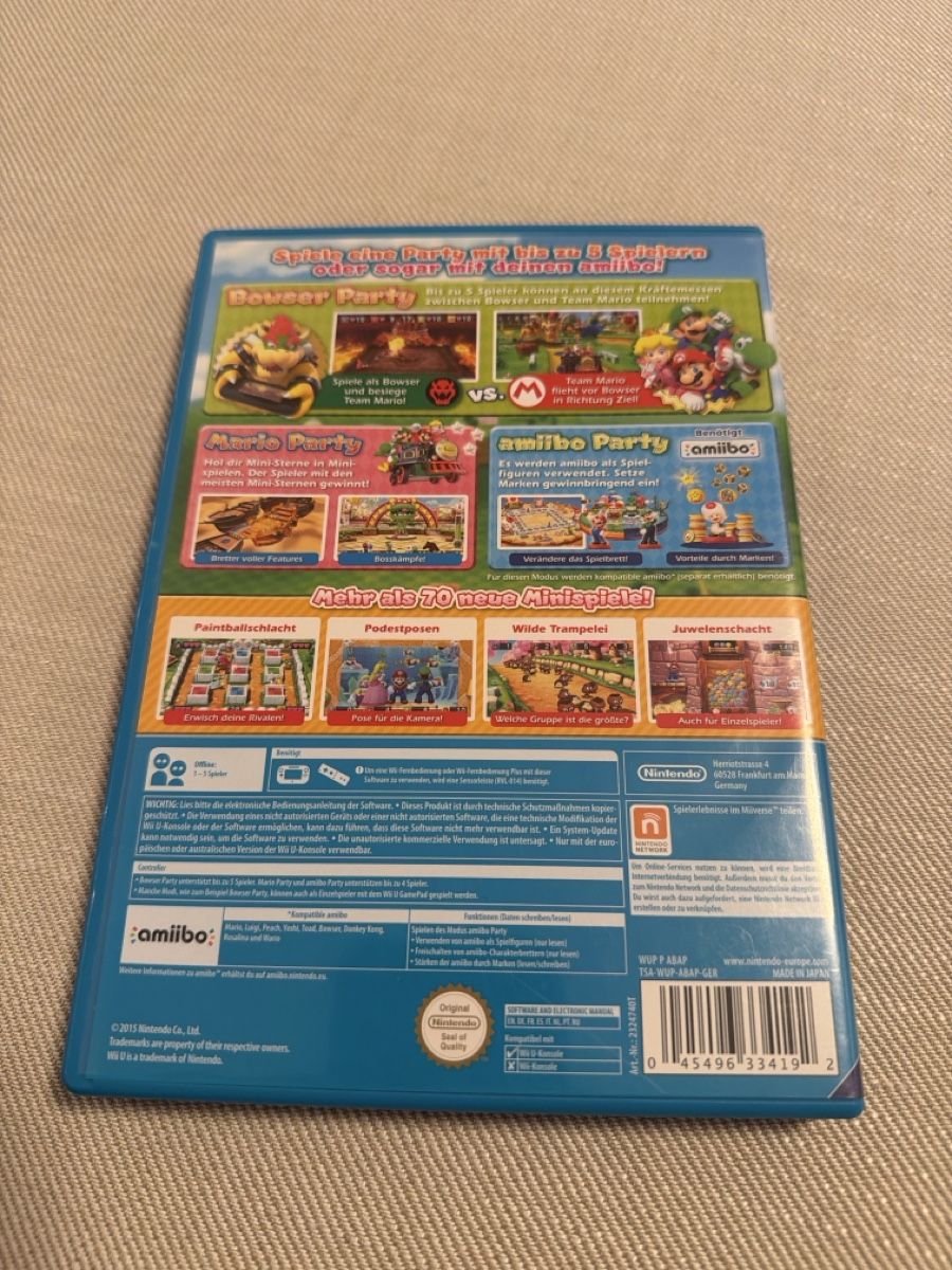 Nintendo Wii U - Mario Party 10 - Top! (Gebraucht) in Mauren für CHF 19 ...