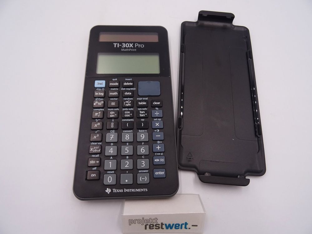 TI-30x Pro Rechner TEXAS INSTRUM (Neu (gemäss Beschreibung)) in Bülach ...