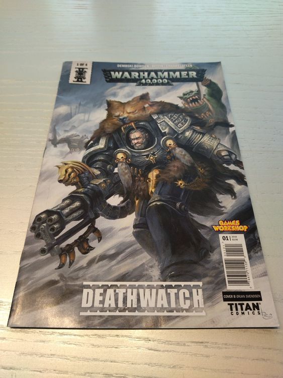 WARHAMMER 40K DEATHWATCH COMIC BAND 1 JG 2018 ENG (Gebraucht) in Zug ...