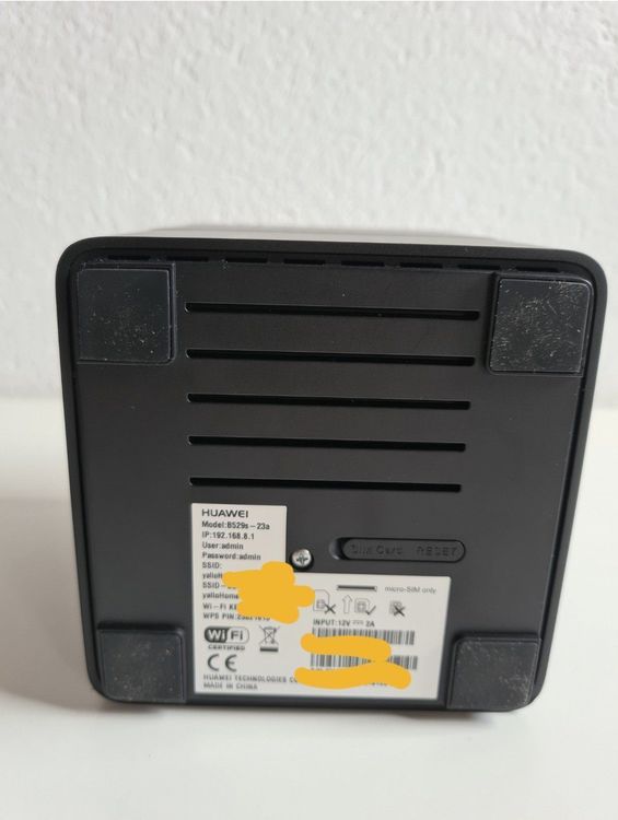 Yallo Huawei LTE Router 4G Router B529 (Gebraucht) in Escholzmatt für ...