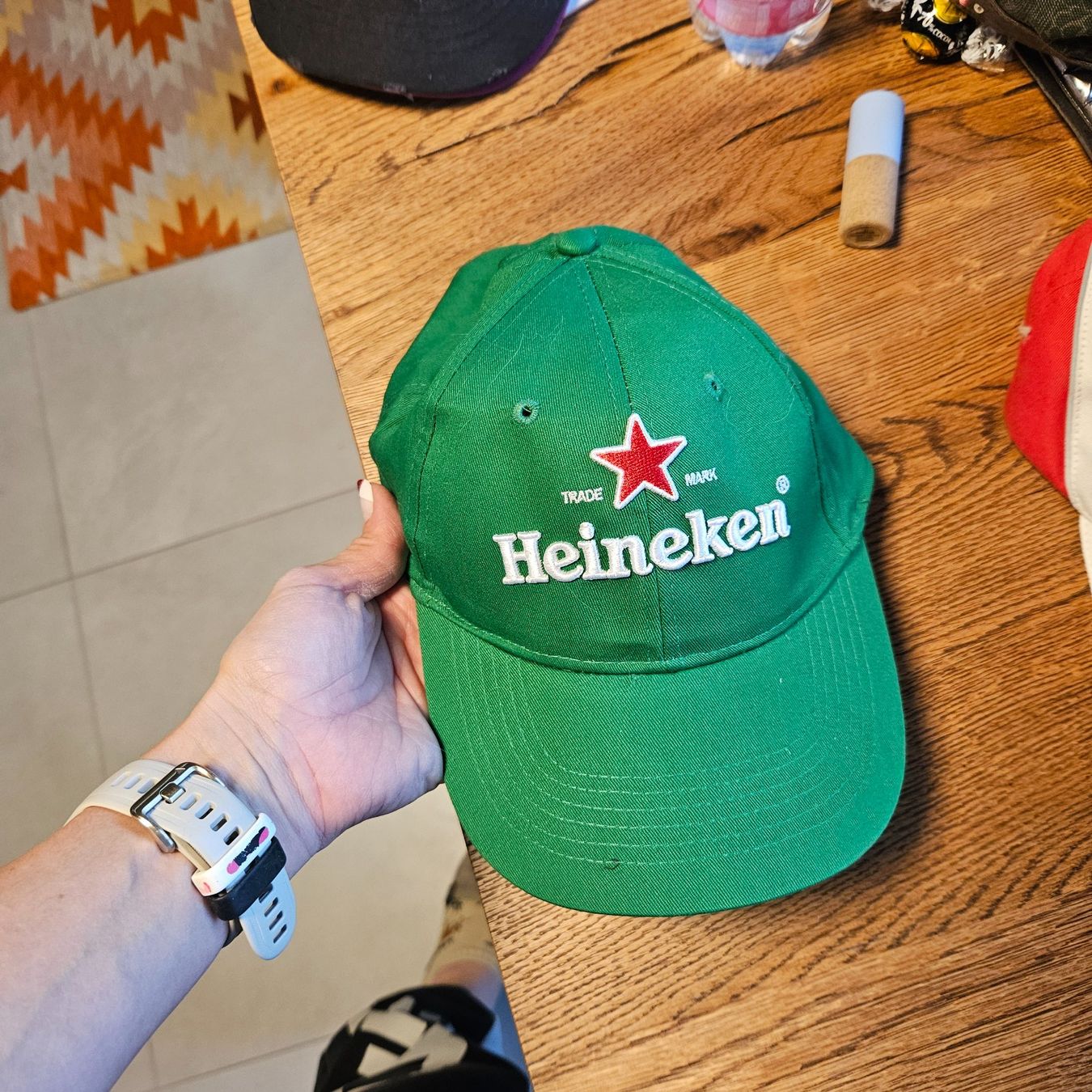 Casquette Heineken Verte - Neuve, jamais portée (Neuf (Voir description ...