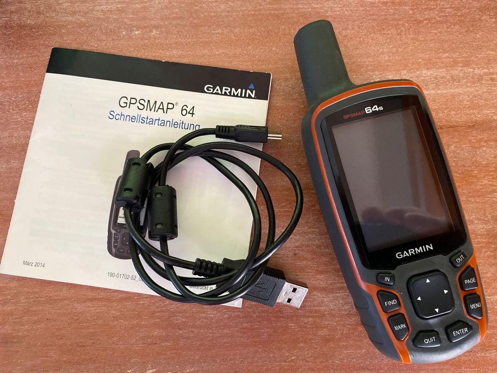 Garmin GPS-Gerät GPSMAP 64s / TOPO Schweiz V4 pro (Gebraucht) in für CHF 160 – mit Lieferung auf ...