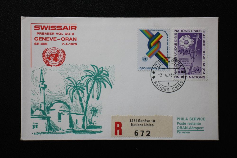 SWISSAIR GENEVE - ORAN mit DC-9 SR-236 | Kaufen auf Ricardo