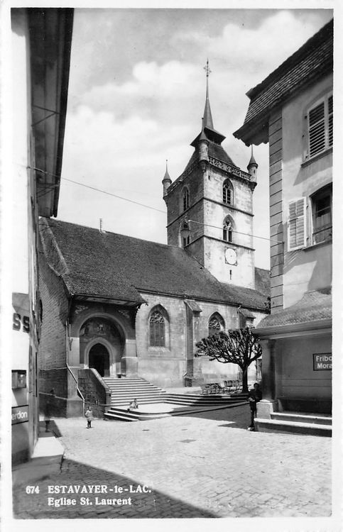 Estavayer-le-Lac, Eglise St. Laurent (Gebraucht) in Ottikon b.Kemptth ...
