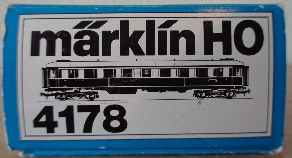 Märklin 4178, Personenwagen 1.Kl. der SJ, H0 (Gebraucht) in Arbon für ...
