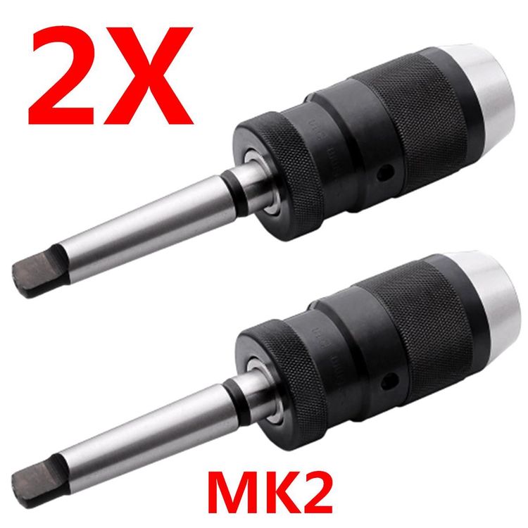 2x Bohrfutter MK2 Schnellspann Kegeldorn | Kaufen auf Ricardo