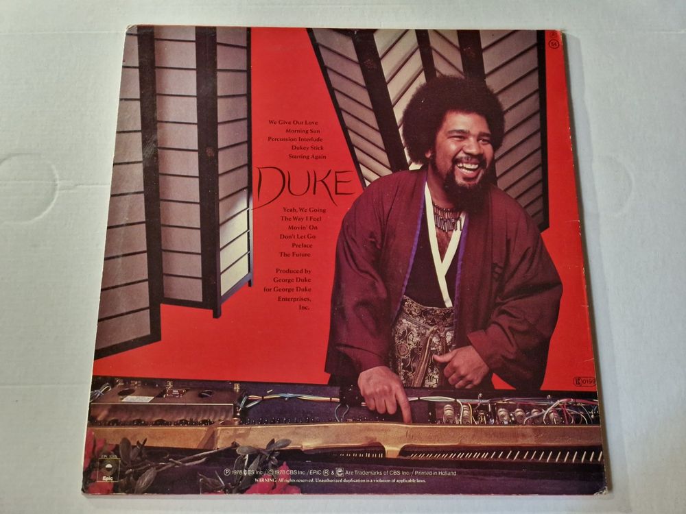 LP George Duke (Frank Zappa) - Don't Let Go, Jazz-Funk 1978 (Gebraucht ...