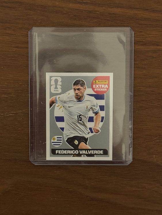 Federico VALVERDE - Panini WM 2026 - Extra Sticker (SILVER) (Nuovo e ...